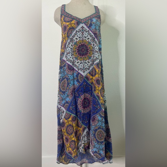 Sundance | Dresses | Sundance Boho Silky Midi Dress | Poshmark